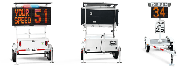 Radar Speed & Message Trailers | All Traffic Solutions