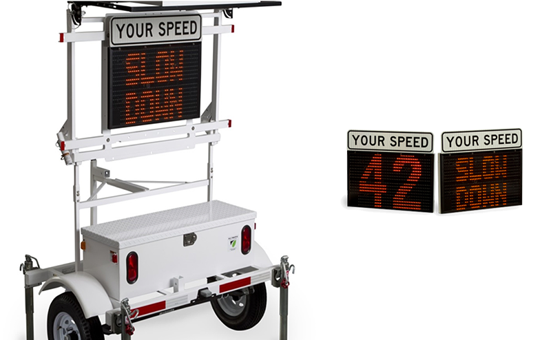 Radar Message Trailers | All Traffic Solutions